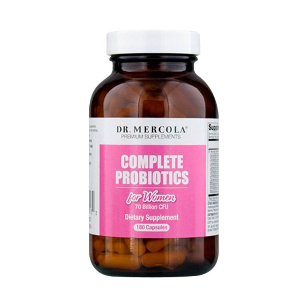 Dr. Mercola Complete Probiotics for Women - 180 caps - Customized ...