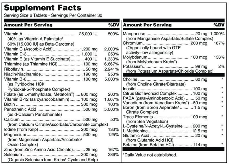 Douglas Laboratories - Ultra Preventive III 180 Tablets