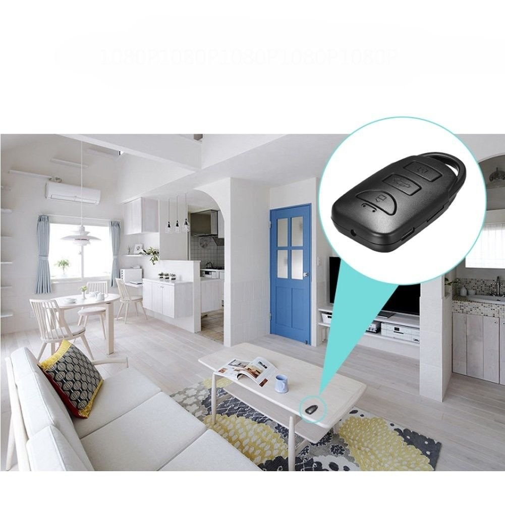 Mini Hidden Camera Keychain 1080P HD Spy Cam Mini DVR Video Recorder ...
