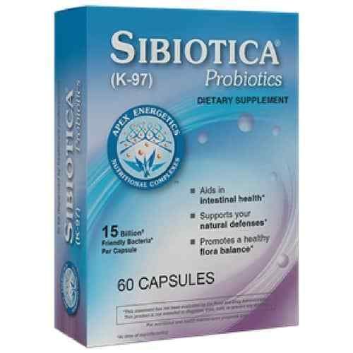 Sibiotica Probiotics 60 Caps (K-97) FREE SHIPPING