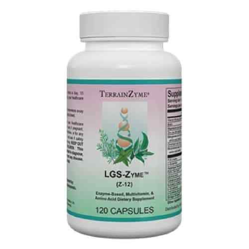 LGS-Zyme 120 Capsules by TerrainZyme (Z-12) FREE SHIPPING