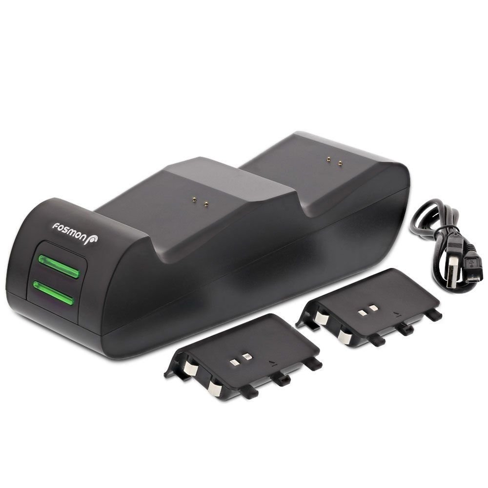 Xbox One /X / S Wireless Controller Charger Dock Dual Charging Port +2 ...