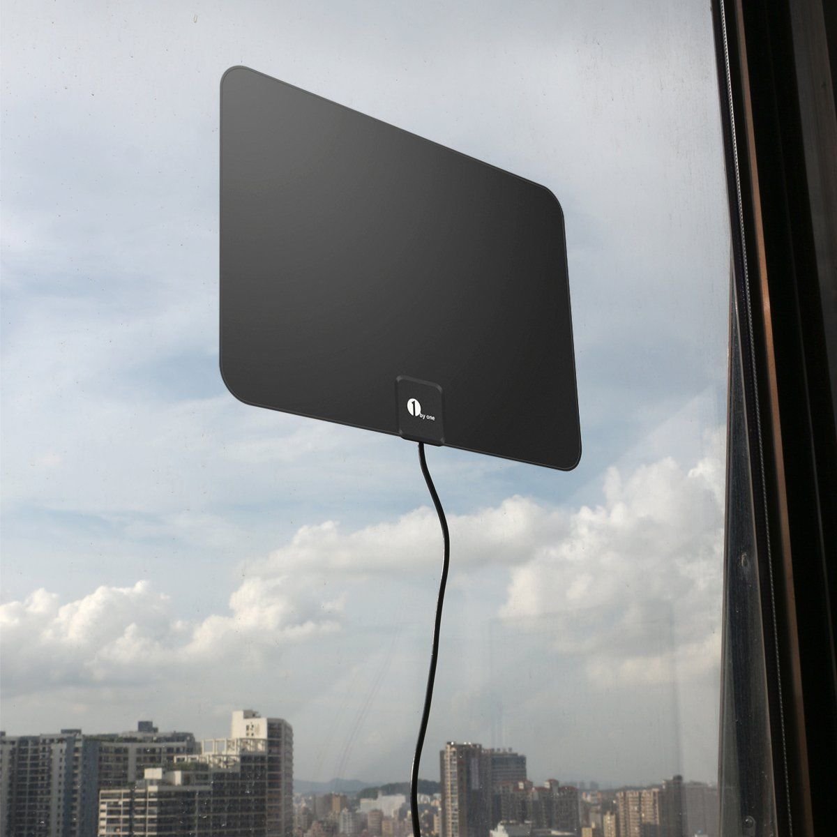 HD High Definition TV Fox HDTV DTV VHF Urban Antenna 50 Mile Range ...