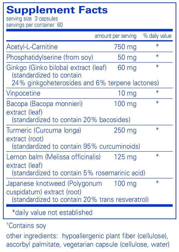 Pure Encapsulations - Memory Pro - Dietary Supplement with Broad ...