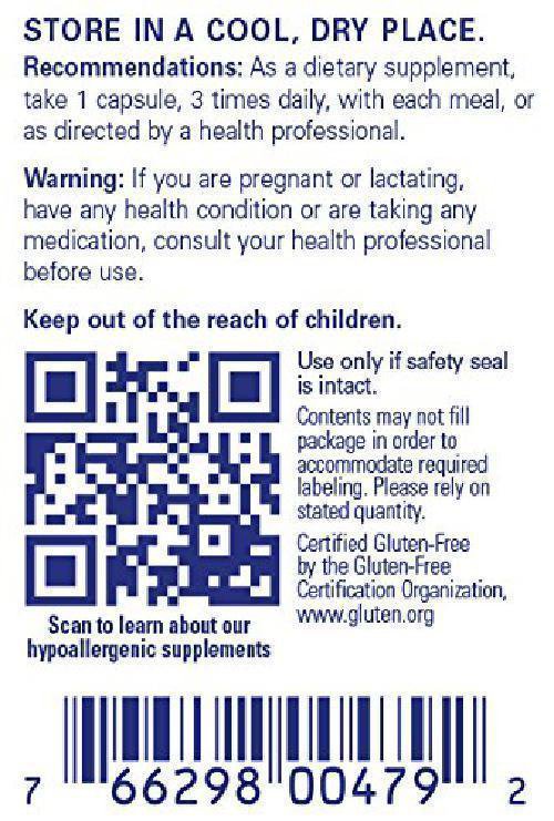 Pure Encapsulations - Pancreatic VegEnzymes - Hypoallergenic Vegetarian ...