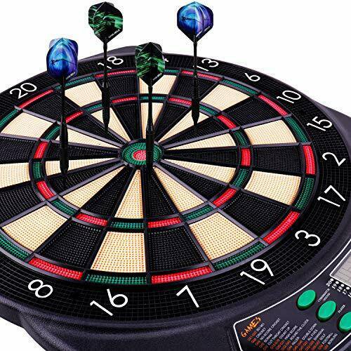 WIN.MAX Electronic Dart Board,Soft Tip Dartboard Set LCD Display with ...