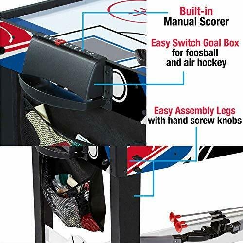MD Sports Multi Game Combination Table Set - Available in Multiple Styles