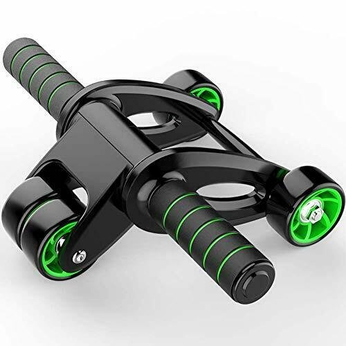 SHSYCER Foldable Ab Roller for Abs Workout,4 Wheels for Beginners,Ab ...