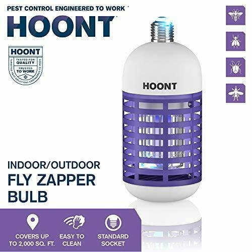 Hoont Bug Zapper Bulb, Traps Flies and Mosquitoes for Indoor and ...