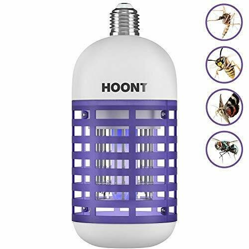 Hoont Bug Zapper Bulb, Traps Flies and Mosquitoes for Indoor and ...