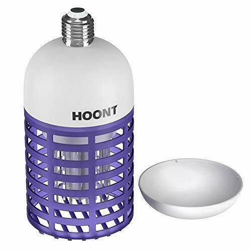 Hoont Bug Zapper Bulb, Traps Flies and Mosquitoes for Indoor and ...