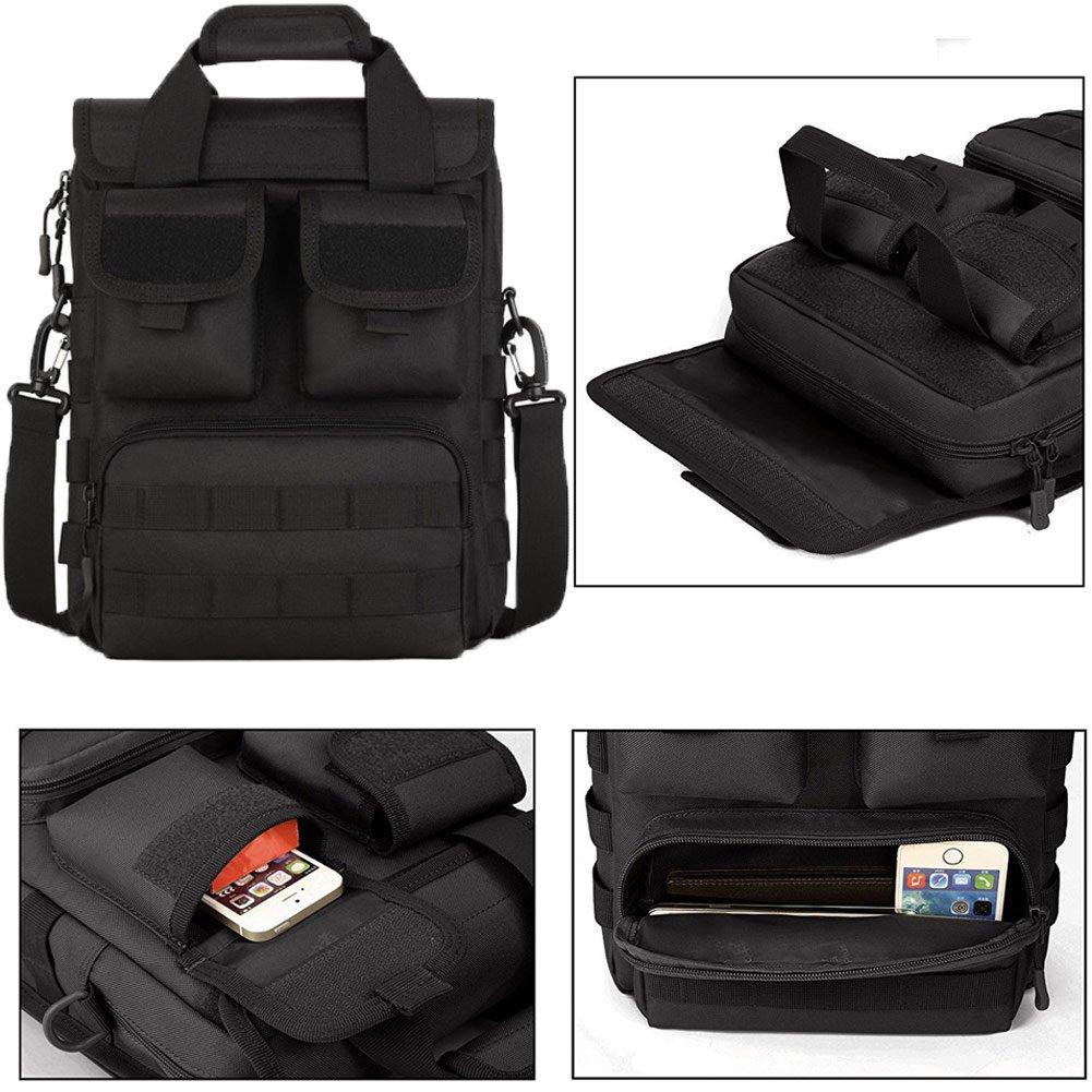DYJ Military Mole Tactical Field Laptop Briefcase Gear Messenger ...