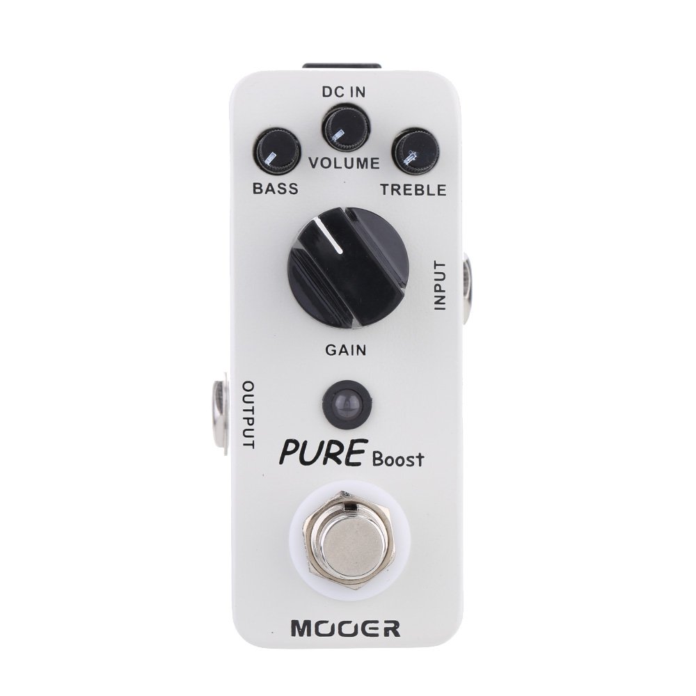 Mooer Pure Boost Micro Guitar Effect Pedal Mini Boost Electric Guitar ...