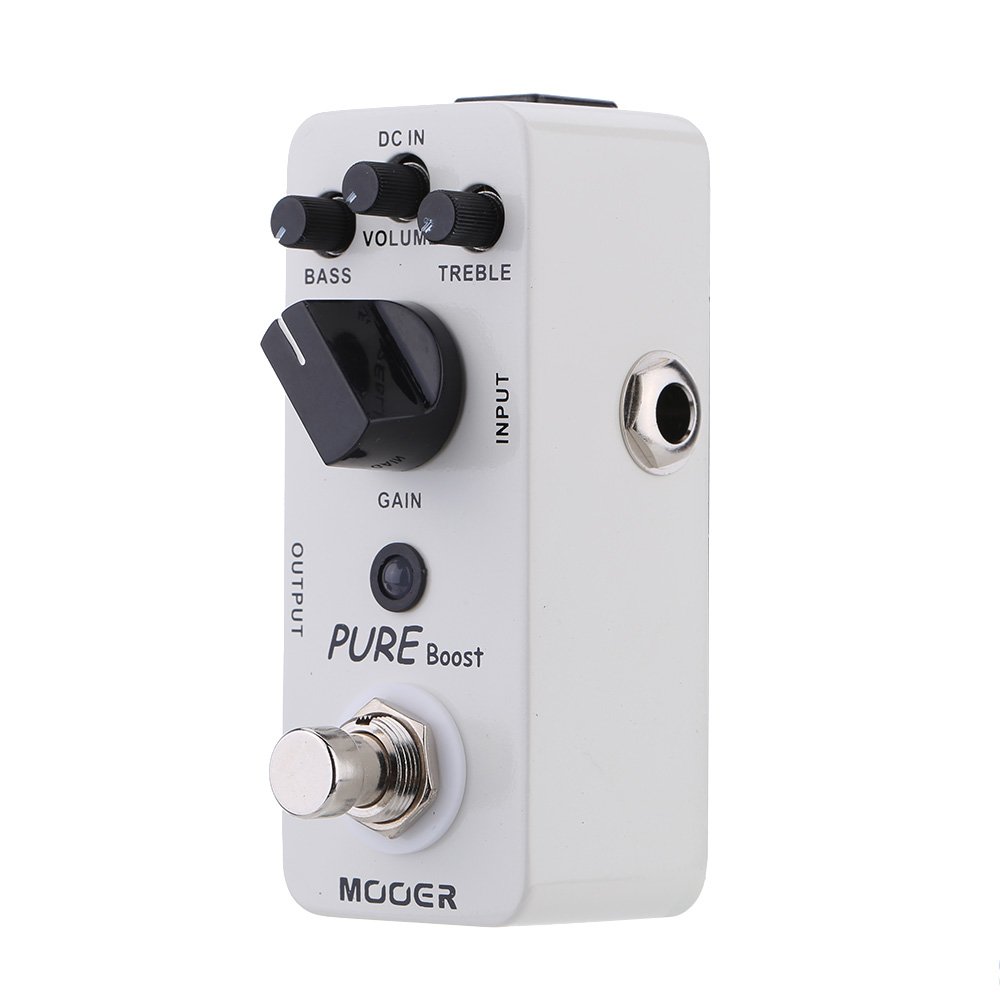 Mooer Pure Boost Micro Guitar Effect Pedal Mini Boost Electric Guitar ...