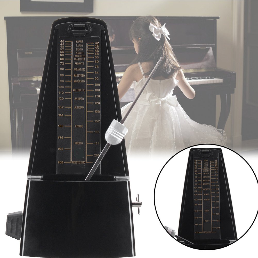 Traditional Wind Up Mechanical Metronome for Guitar Piano Musical ...