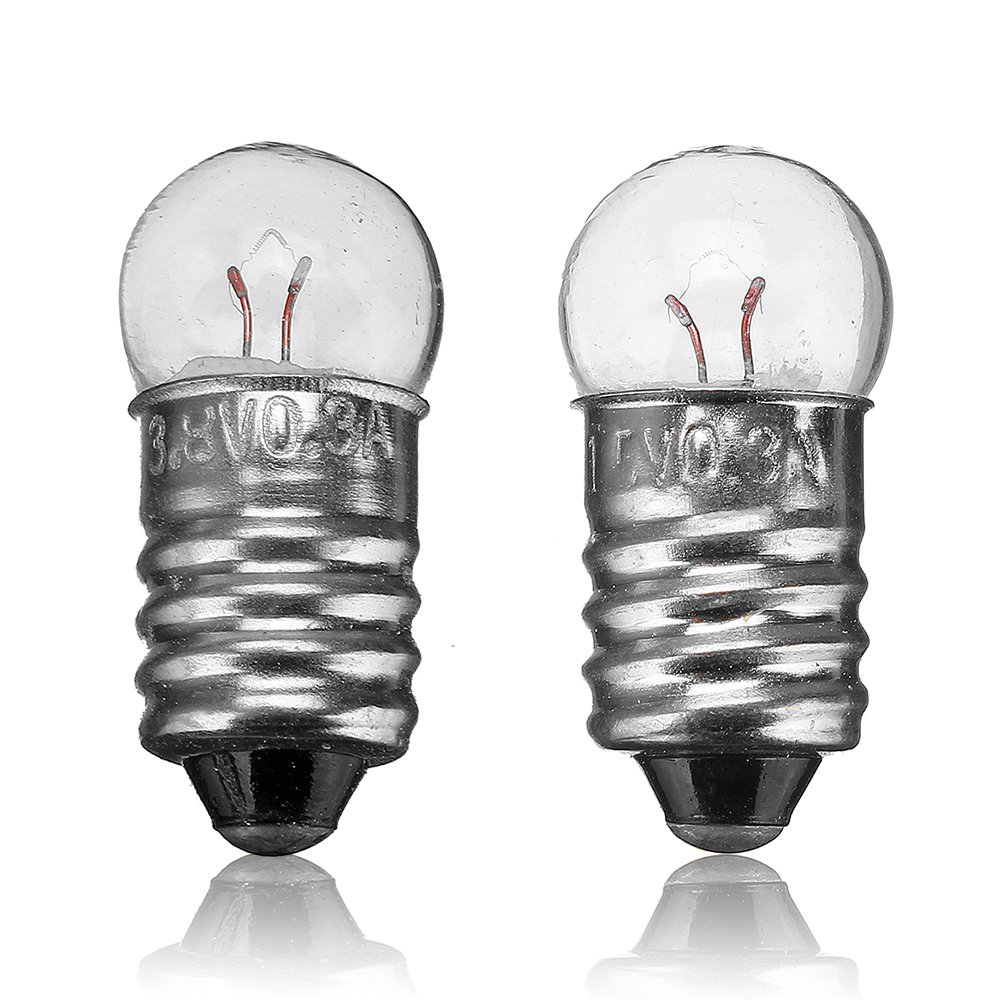 1.5V/3.8V 100Pcs/Lot Mini Screw Bulb Experiment Small Electric Beads ...