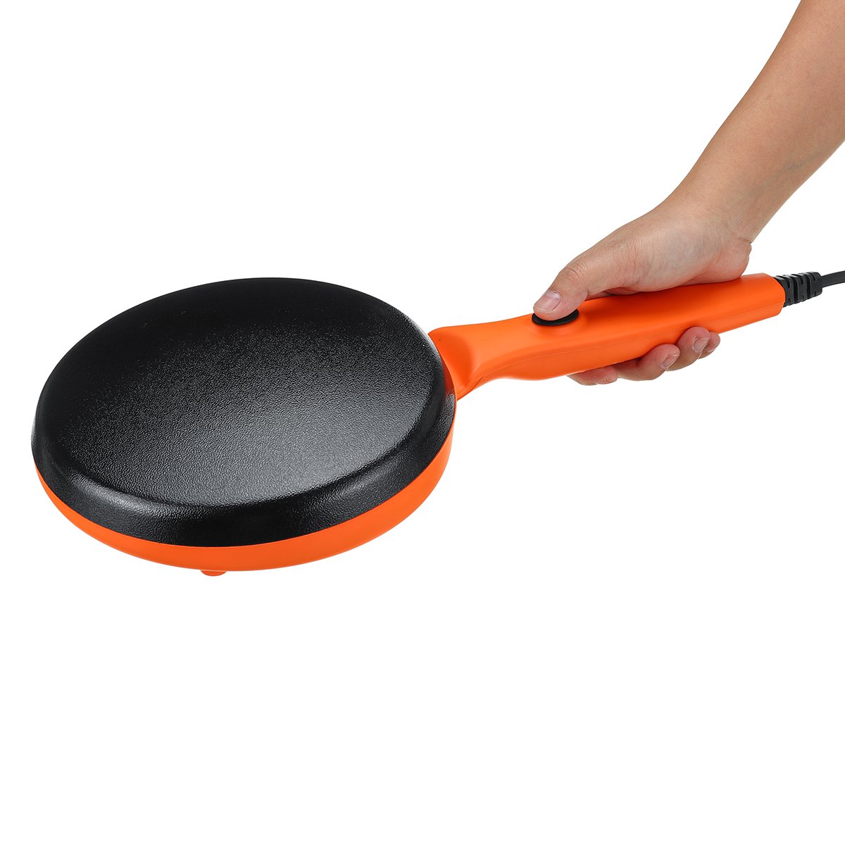 220V 900W Electric Crepe Pancake Maker Cooker Breakfast Grill Hot Plate ...