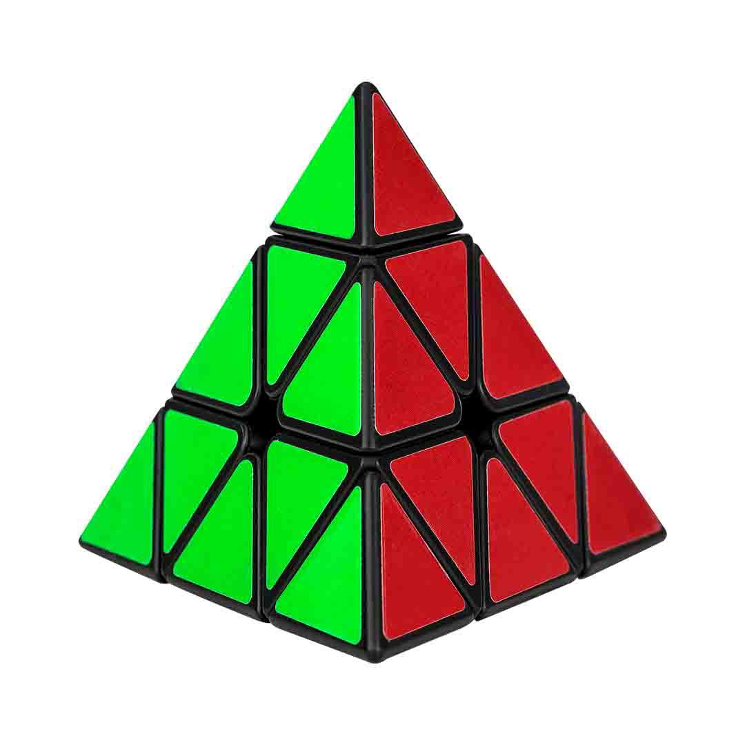Deli 98x98x98mm Mini Special-shaped Pyramid Magic Cube Puzzle Science ...
