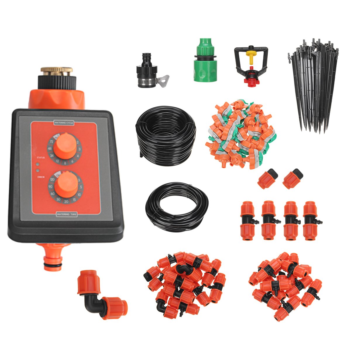 DIY Drip Irrigation Kit Plant Watering System Automatic Micro ...