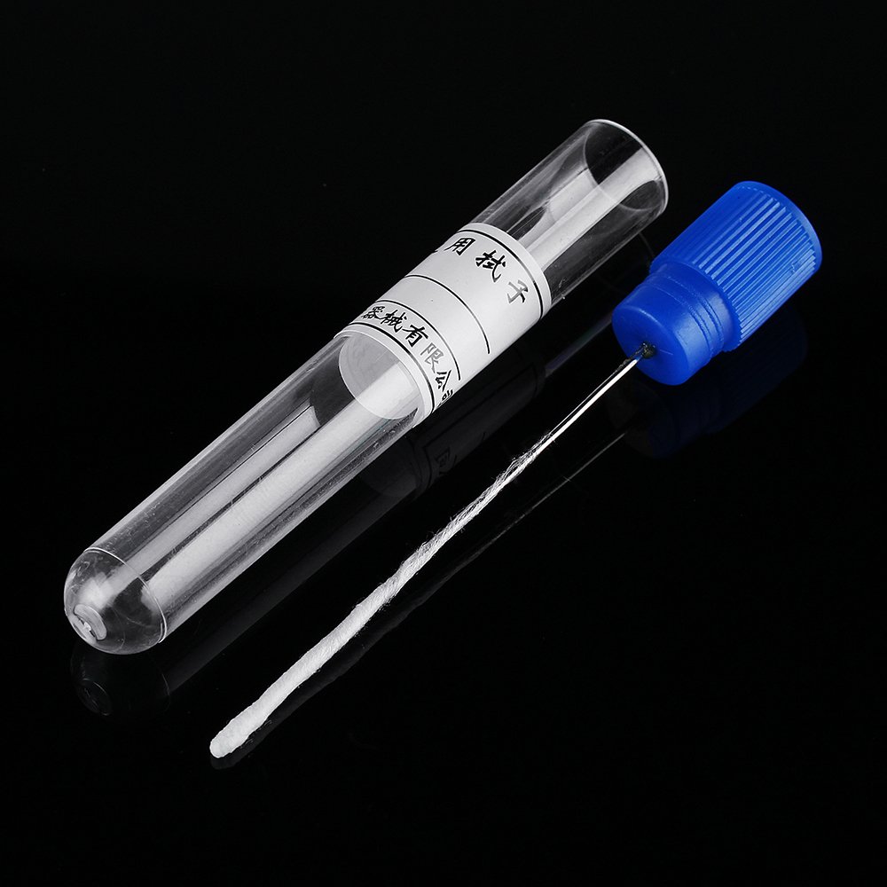 100Pcs Disposable Plastic Sterile Test Tube Amies Gel Swab For Male ...