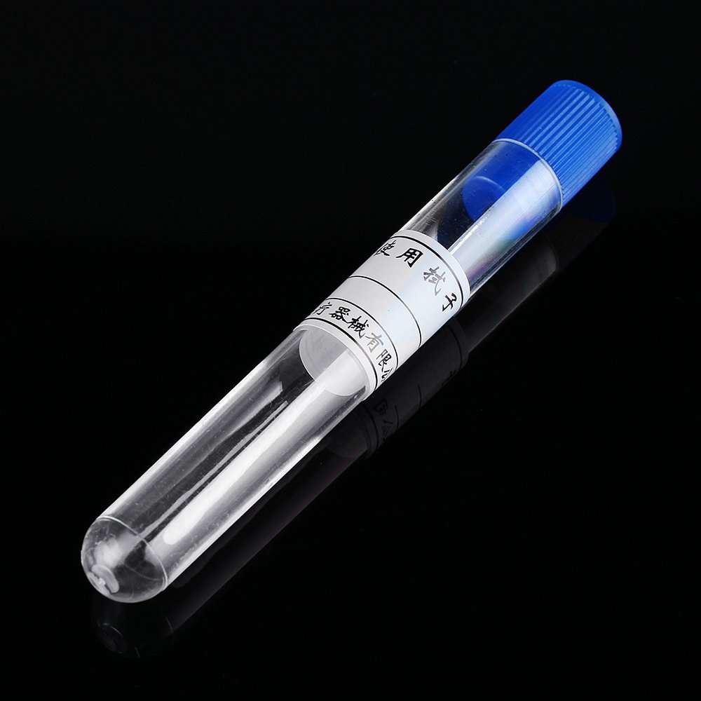100Pcs Disposable Plastic Sterile Test Tube Amies Gel Swab For Male ...
