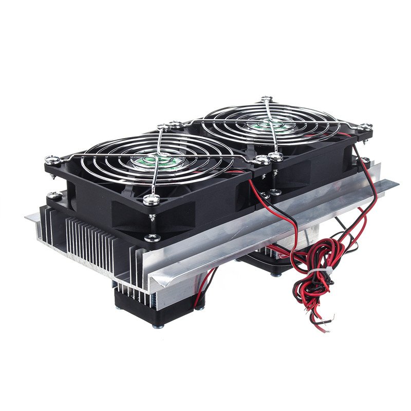 Brushless 12V Computer Refrigeration Cooling Equipment DIY Dual-core ...