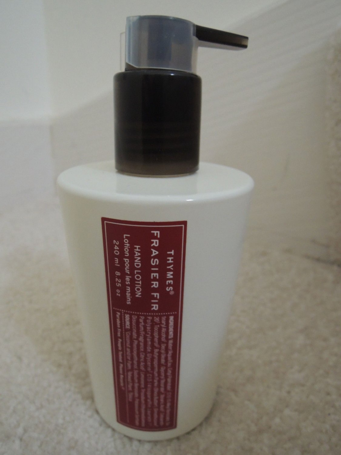 THYMES Frasier Fir Hand Lotion 8.25 Oz - Made With Siberian Fir Extract ...