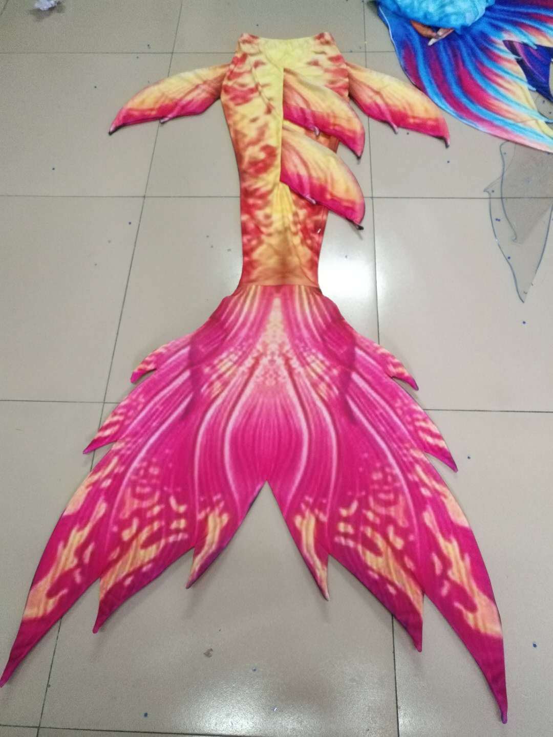 Hot Phoenix Mermaid Tails for Swimming with Monofin Bra Kids and Women