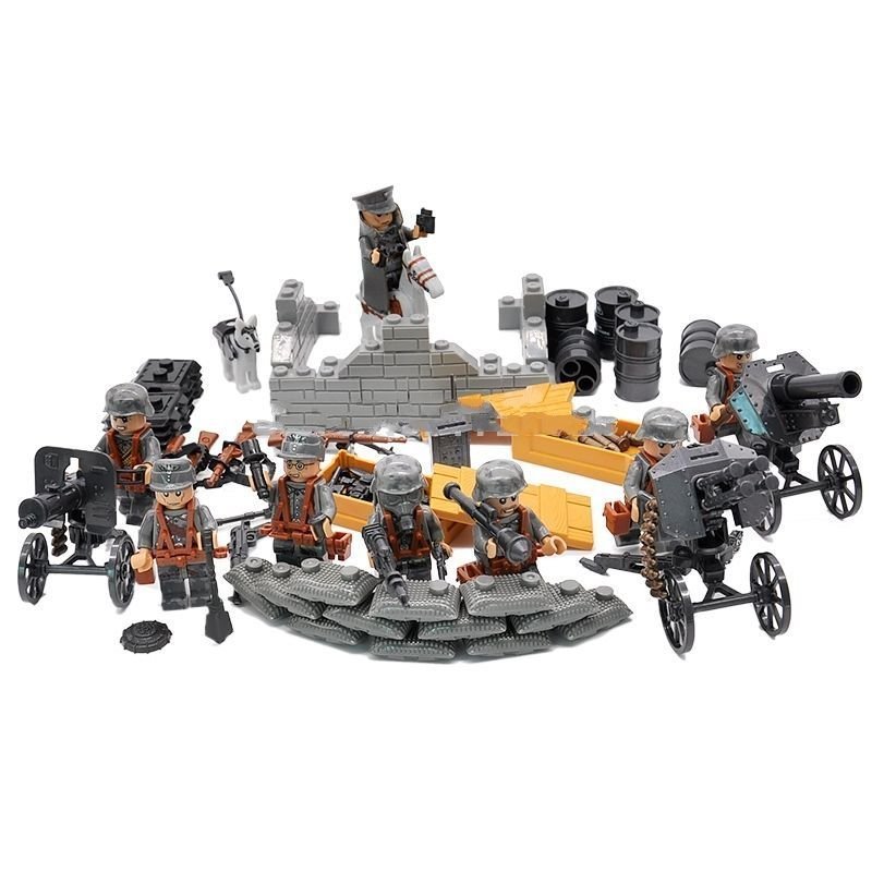 German Motorized Infantry Division In World War II Minifigures Military ...