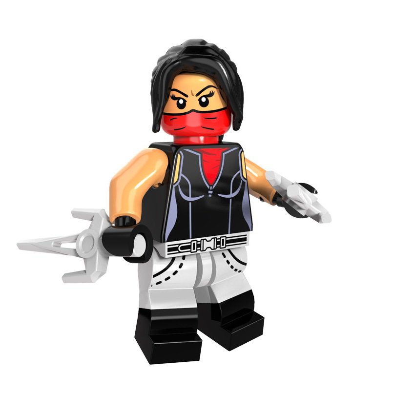 Custom Elektra Minifigure Superhero Toys