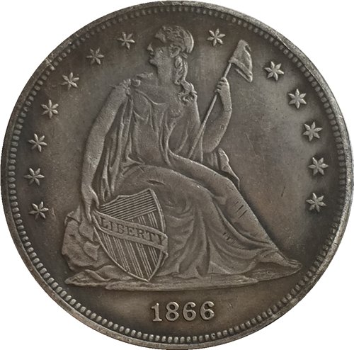 1866 Seated Liberty Dollar COINS COPY