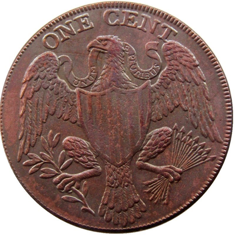 1791 Washington Grate One Penny Copy Coin