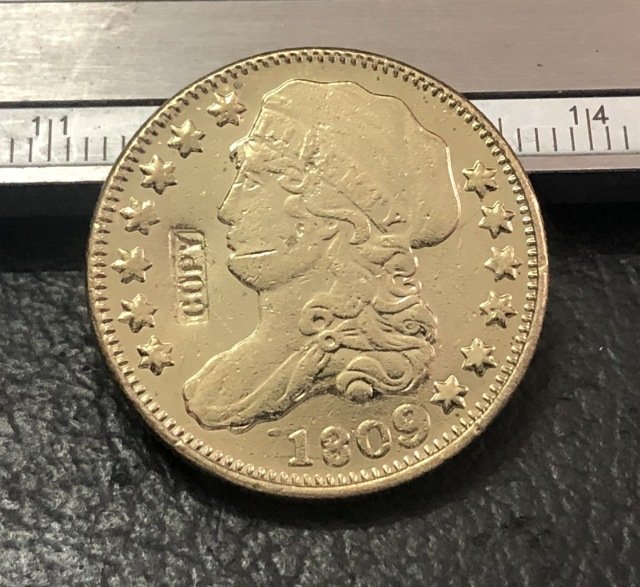 1 Pcs 1809 Capped Bust $5 Five Dollar Copy Coins For Collection