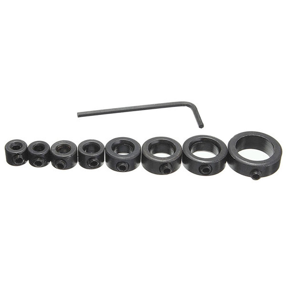 Depth Drill Split Ring Solid Shaft Stop Collar hown - store