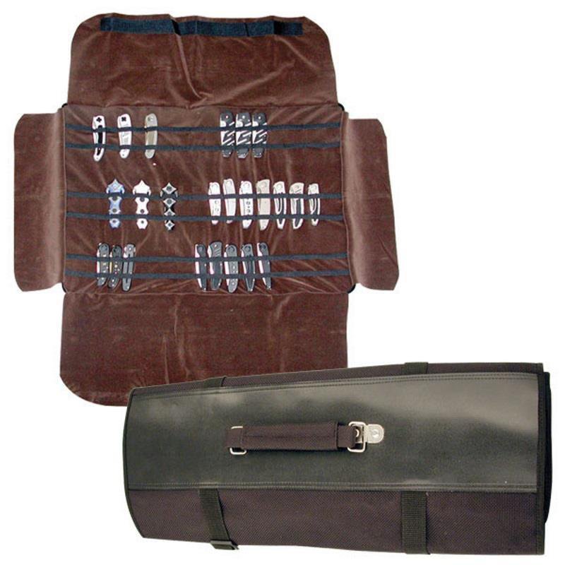 C-KR Pocket Folding Knife Case holds 60 knives Knife Roll