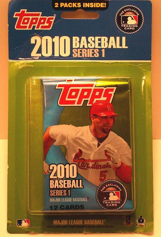 2010 TOPPS BASEBALL Cards 2 Pack - Albert Pujols - NEW!