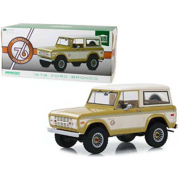 1976 Ford Bronco Gold Metallic and Cream Colorado Gold Rush ...