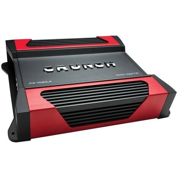 Crunch PZ-1020.4 POWERZONE Amp (4 Channels, 1,000 Watts, Class AB)