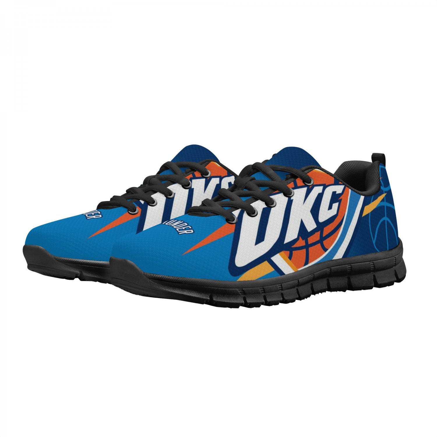 Oklahoma City Thunder Men Shoes sneakers Fan Unofficial Running Shoes ...