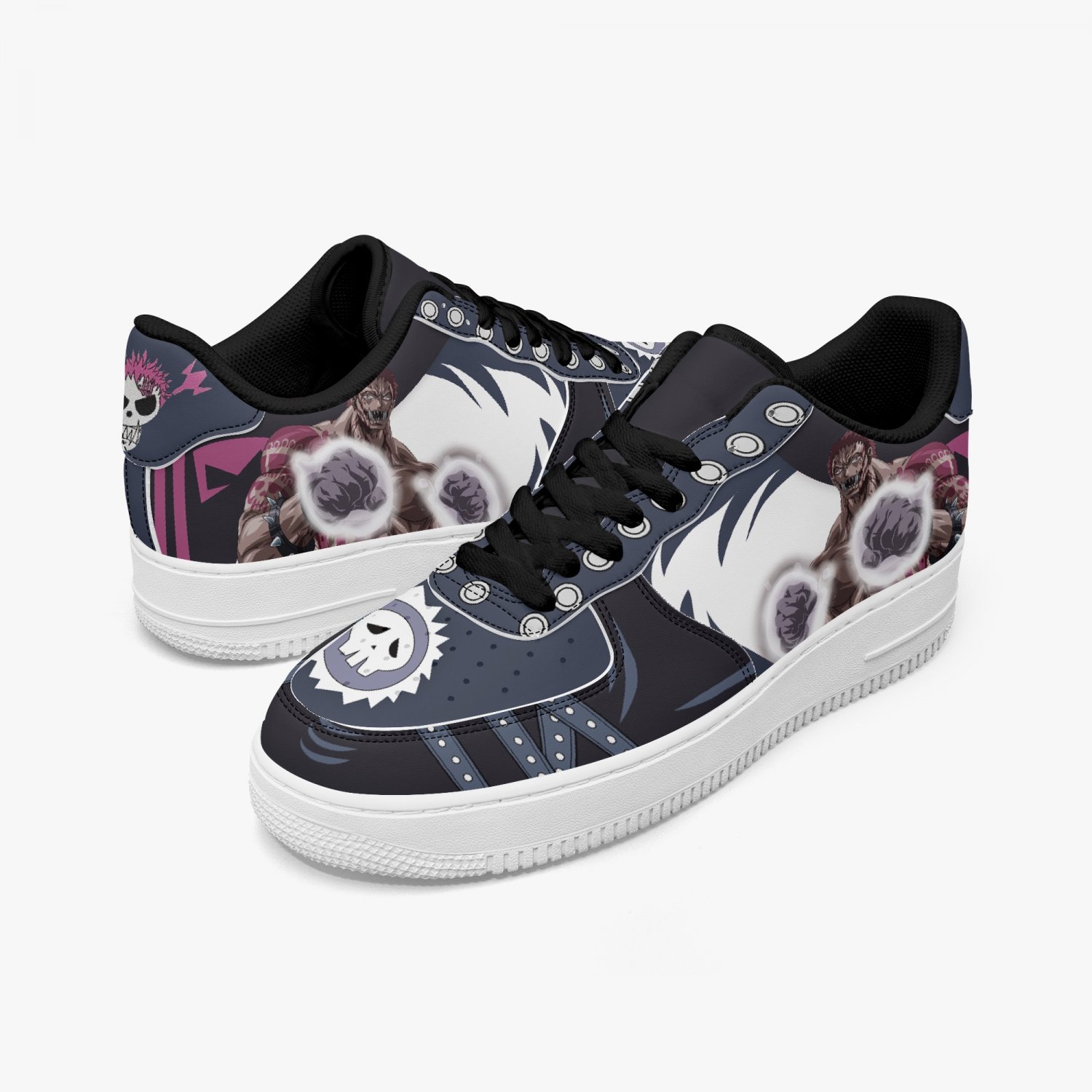 Charlotte Katakuri Men Sneakers, One Piece Inspired Footwear, Custom ...