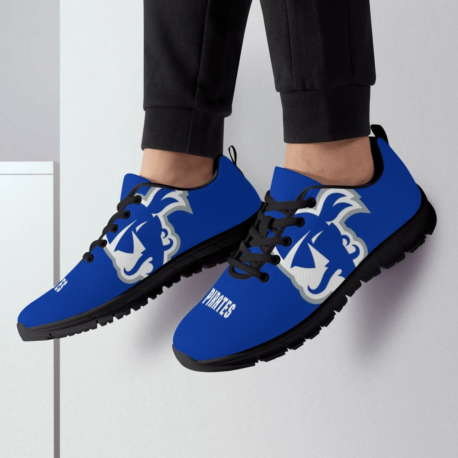 Seton Hall Pirates Men Sneakers, Custom Lightweight Running Shoes ...