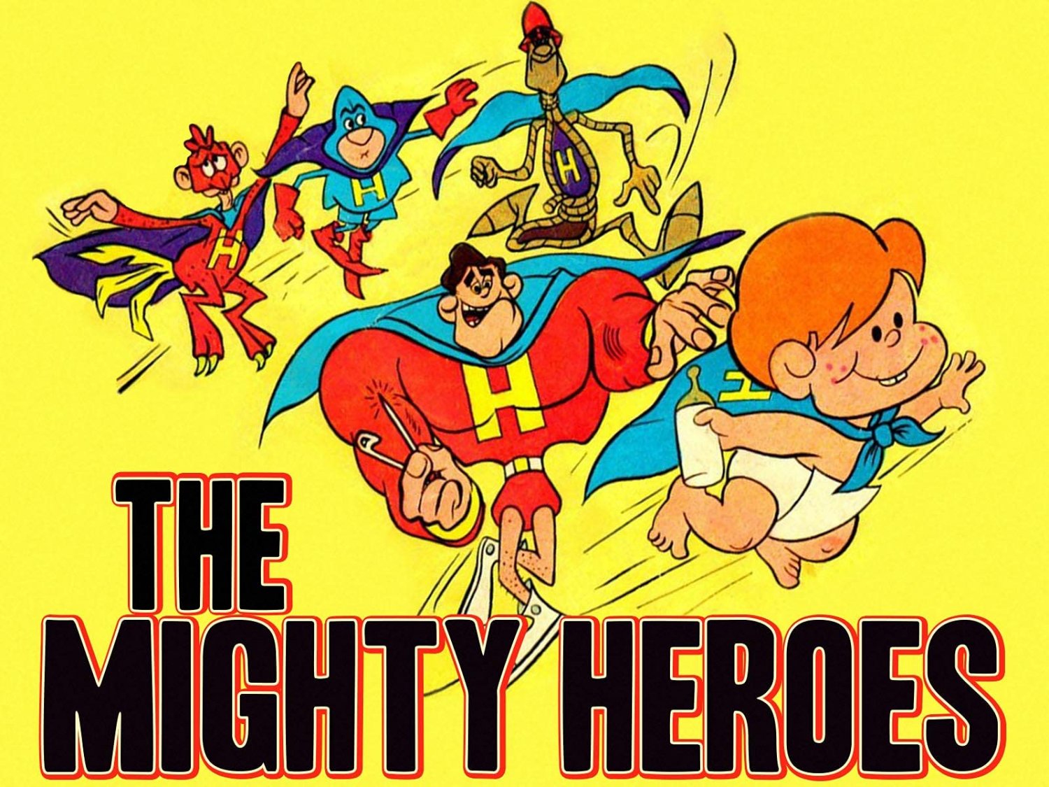MIGHTY HEROES CARTOONS DVD RALPH BAKSHI +2 TERRYTOONS TV PILOT
