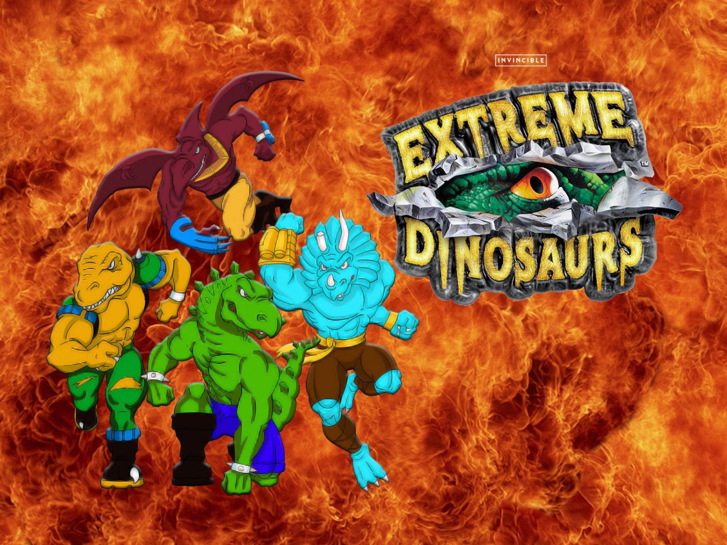 EXTREME DINOSAURS CARTOONS 9 DVD set ALL 52 episodes COMPLETE