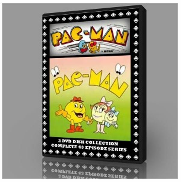 Pac-Man Complete cartoon series 2 DVD set 42 Episodes Serious ...