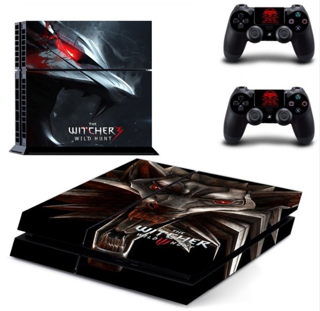 The Witcher 3:Wild Hunt Vinyl Decals Skin Sticker for Sony PS4 Console ...