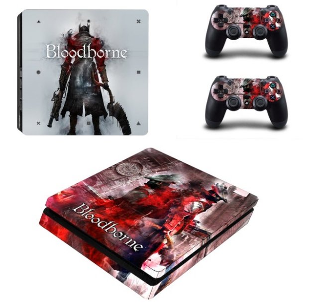 Bloodborne Decal PS4 Slim Skin For PS4 Console PS4 Slim Skin Stickers+ ...