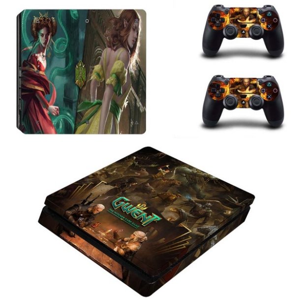 GWENT: The Witcher Card Game Vinyl Cover Skin PS4 Slim Skin Sticker for ...