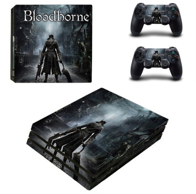 Bloodborne Decal PS4 Pro Skin Sticker for Sony PS4 PRO Console ...