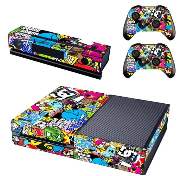 GTA 5:Grand theft Auto Vinyl Decal Skin Sticker For XBOX ONE Console ...
