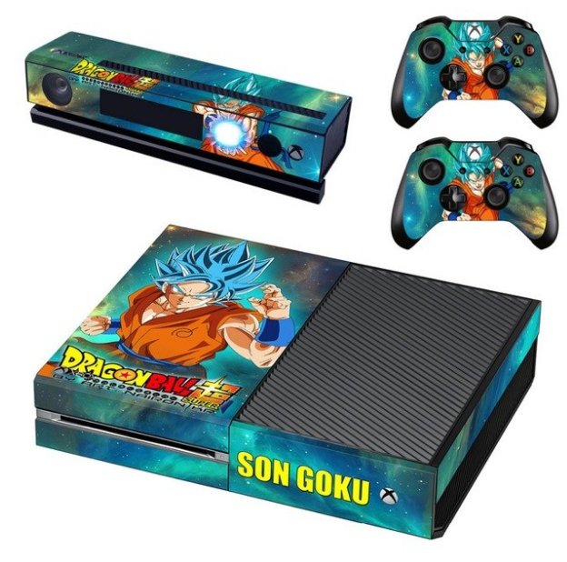 Dragon Ball:Son Goku Vinyl Decal for XBOX ONE Consol and Controller ...